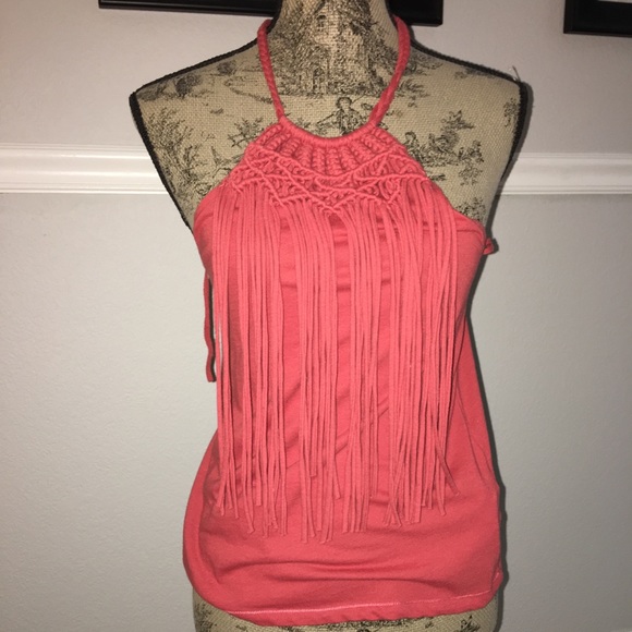 Zara | Tops | Zara Fringe Tank | Poshmark